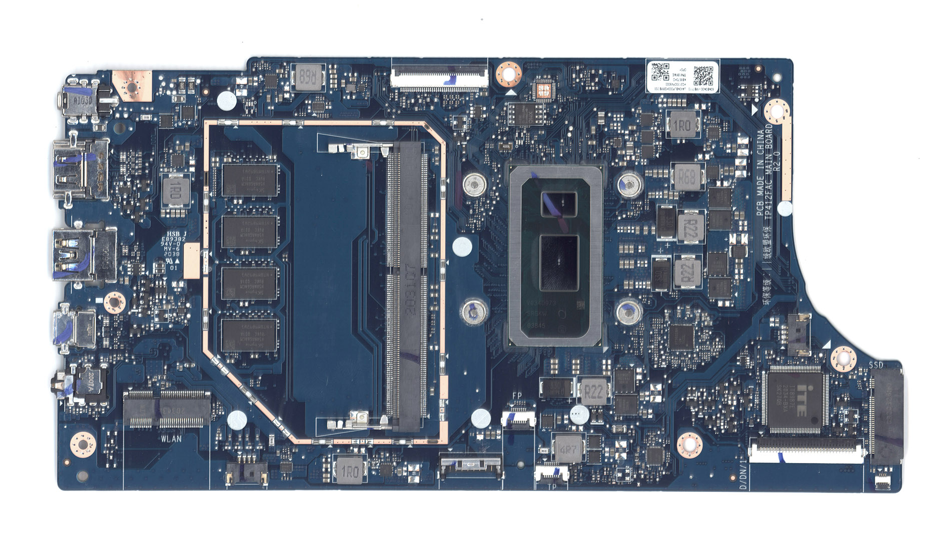 Материнская плата для Asus TP412FA 8G/I7-10510U 90NB0N30-R00080 купить ...